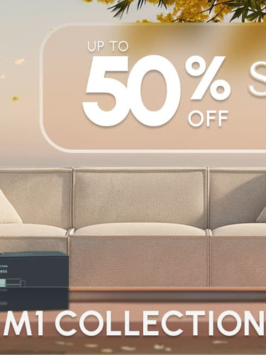 Rove Lab | M1 Sofa: Modular, SmartFoam, Spill-Proof